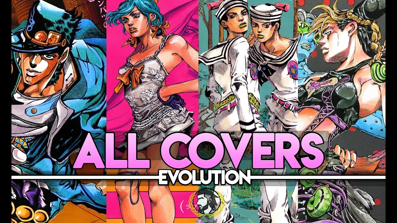 JJBA ALL MANGA COVERS #jojomanga