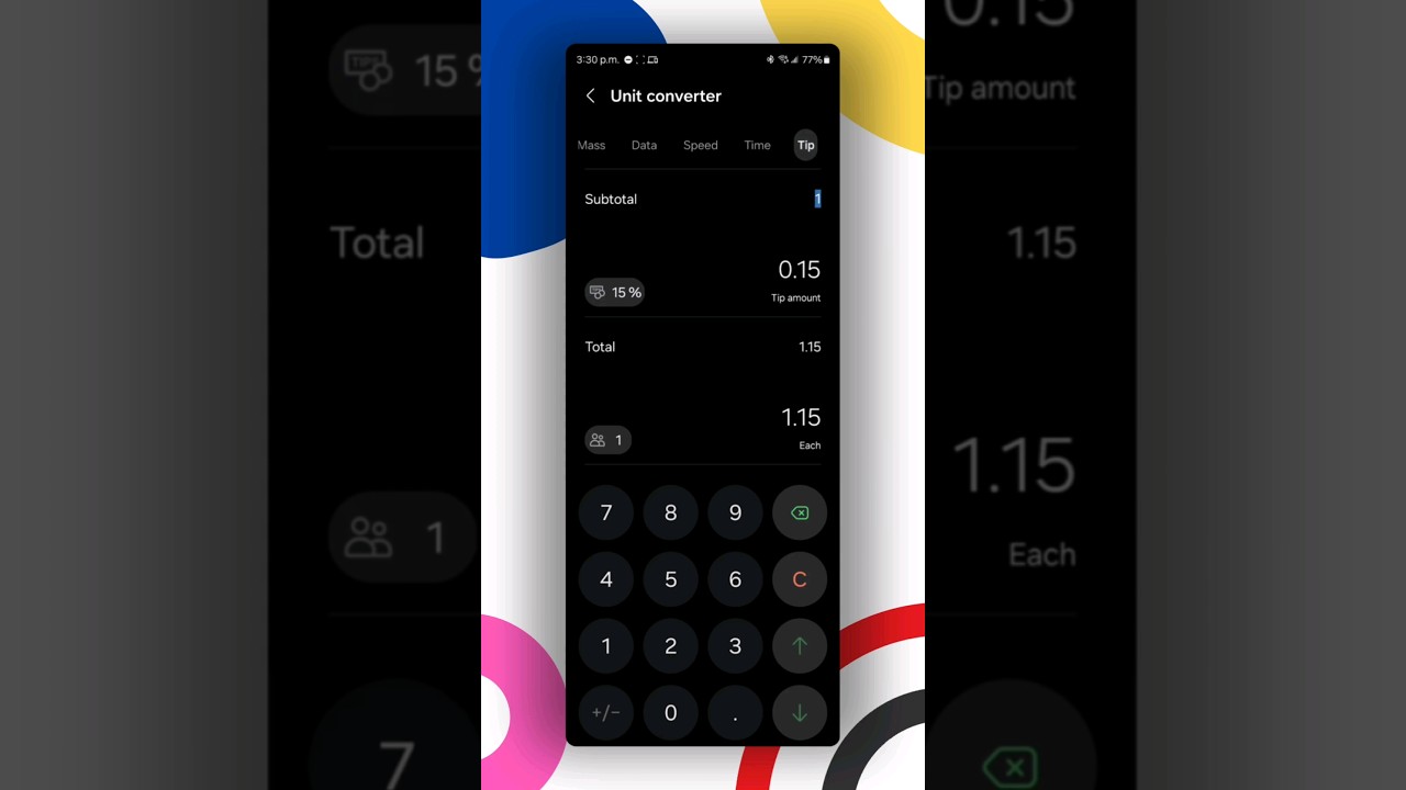 Let’s be honest, knowing what to tip is always difficult!  #SamsungTips #TipCalculator #Samsung