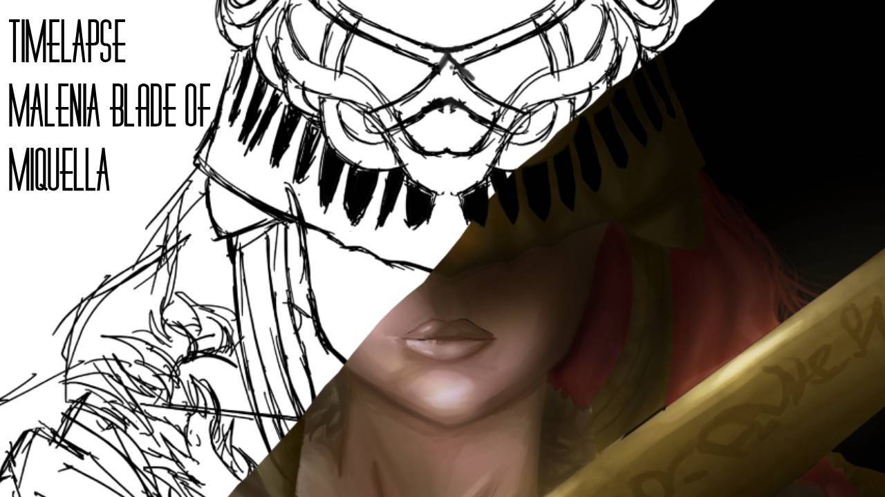[TIME-LAPSE] Malenia Blade of Miquella | Elden Ring - Clip Studio Paint