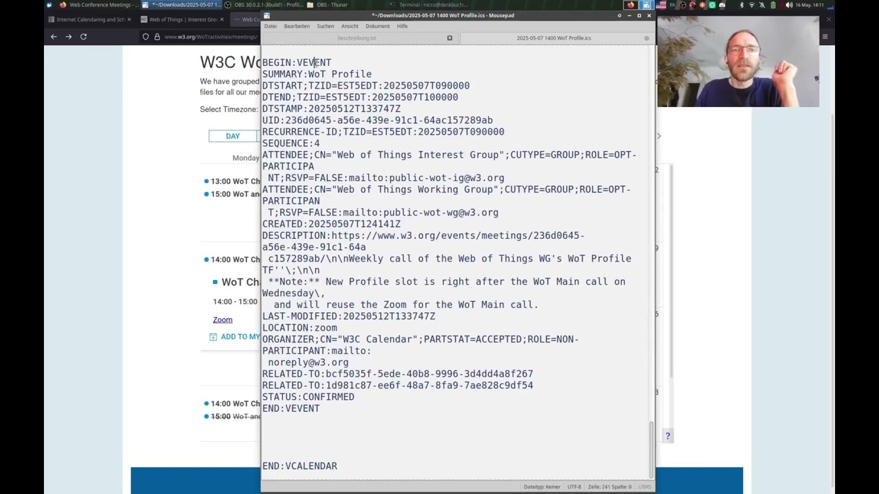 Sharing calendars - ICS files explained (Python, icalendar)
