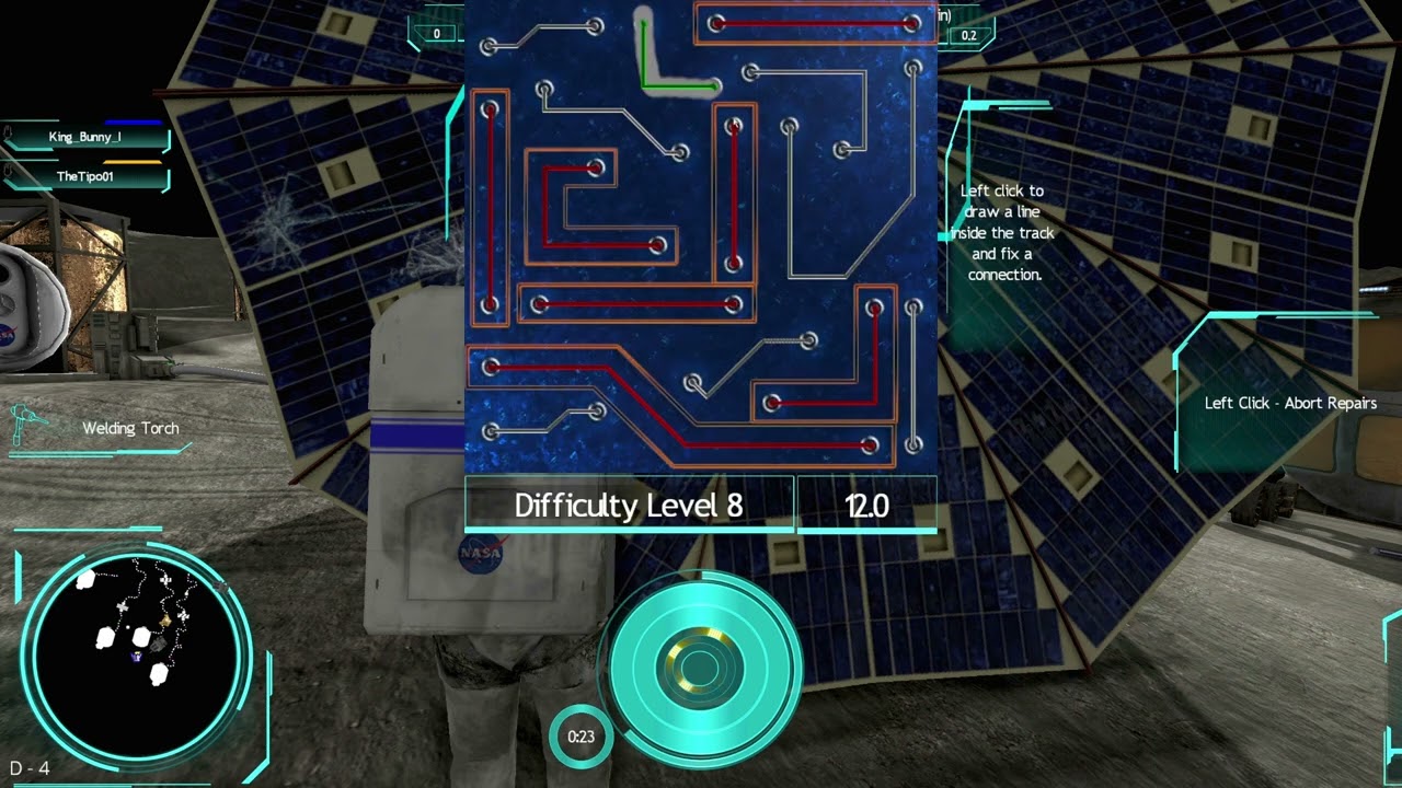 Moonbase Alpha Gameplay - Freeplay 5-6 players