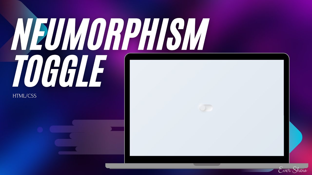 Create a Stunning Neumorphism Toggle Switch with CSS!