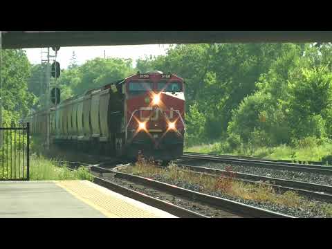 CN Train 731 Westbound June 24, 2025