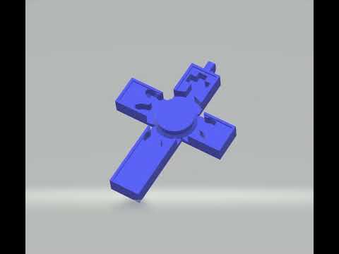 🆓 FREE DESIGN - DENARIUS CROSS・Free STL File for ・Cults