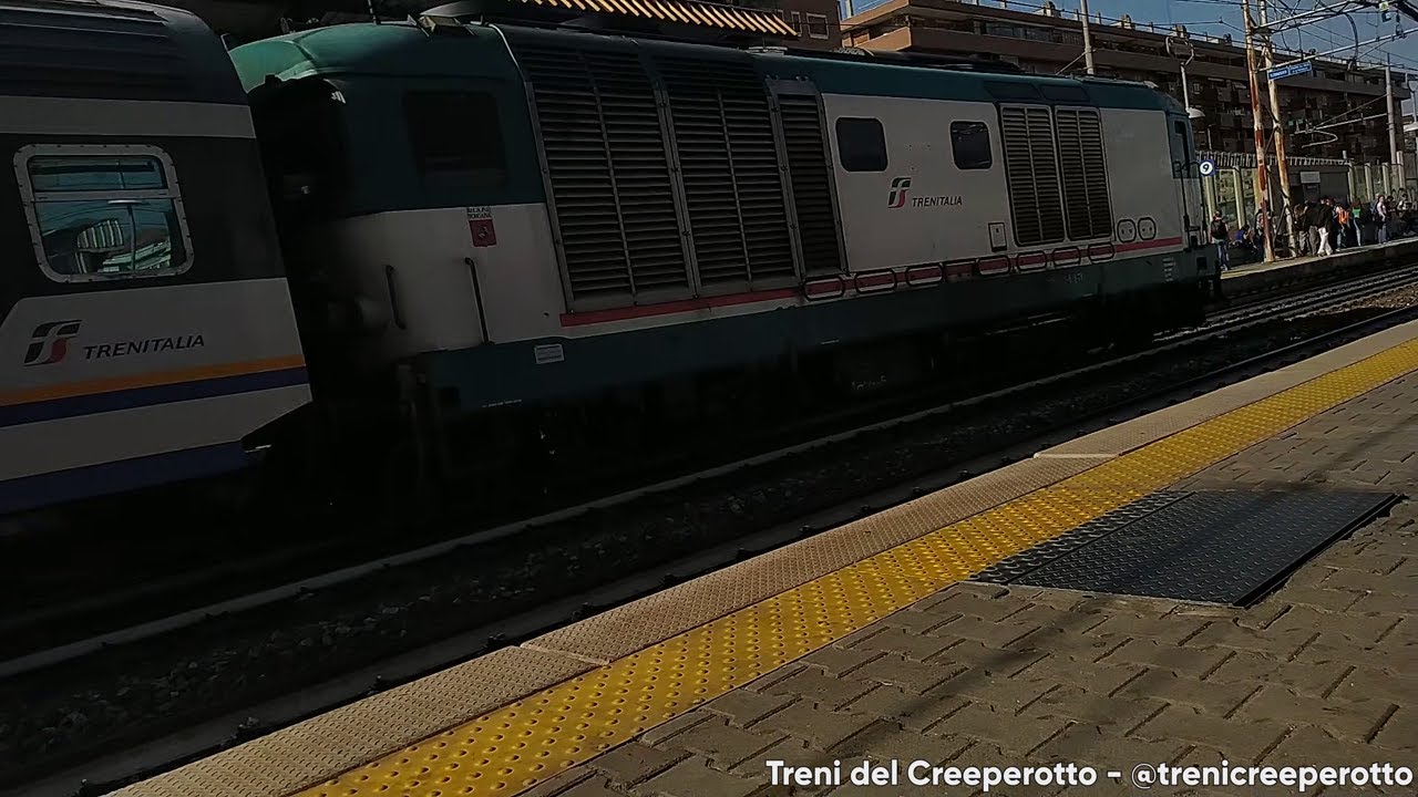 Treno Regionale 18215 con D445.1143 Navettone in arrivo a Firenze Rifredi (11/10/2023) — Teletype