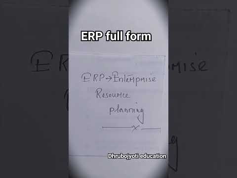 ERP full form/what is the full form of ERP/ERP ka full form kya hai/ #youtubeshorts #shortvideo