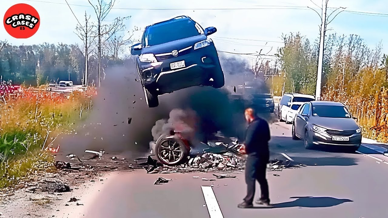199 Momentos Impactantes de Choques de Autos 2025: Imprudencias al Volante Captadas en Cámara