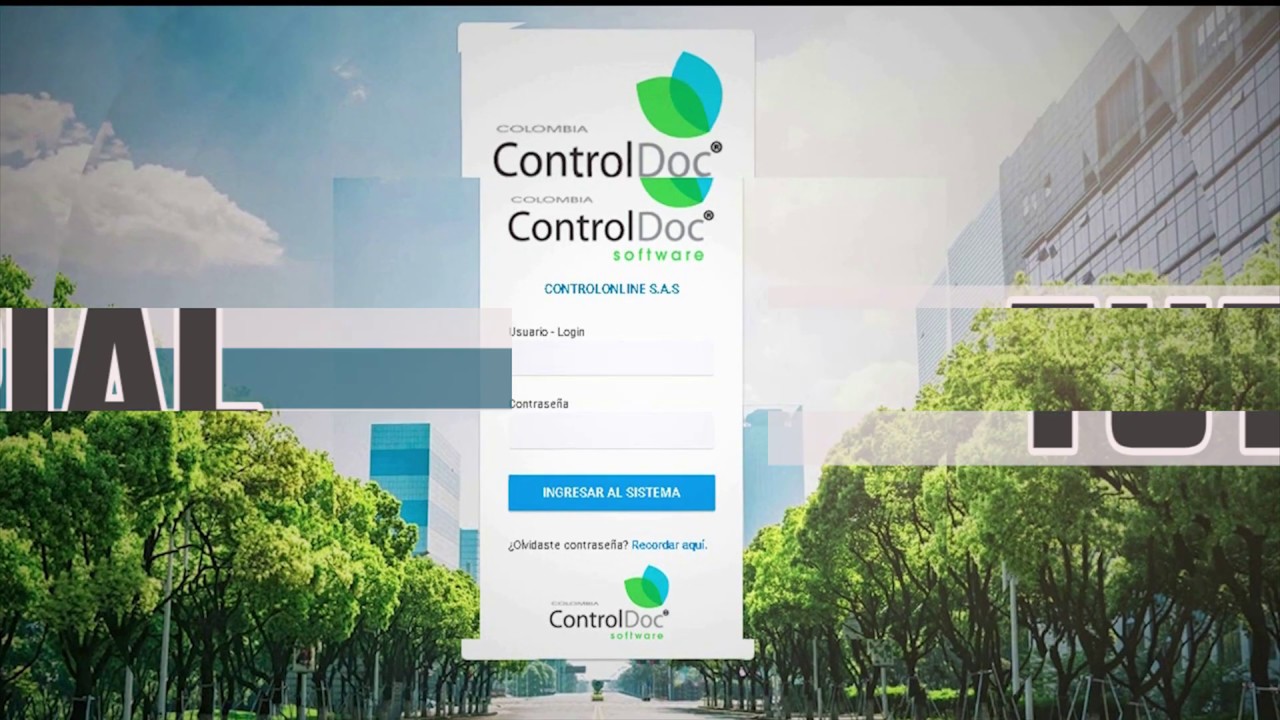 Tutorial ControlDoc -  Tareas Documentales  - 2019