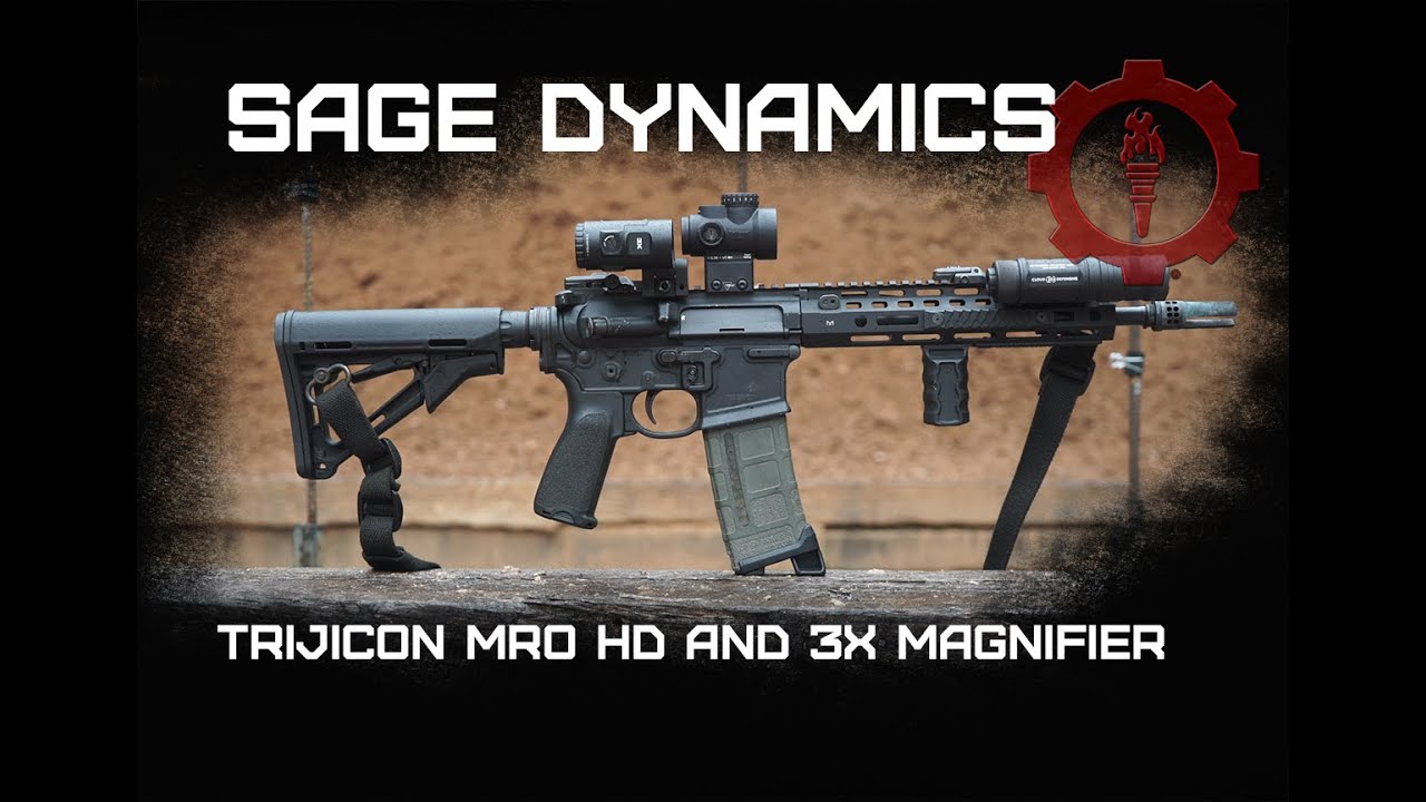 Trijicon MRO HD and 3X Magnifier
