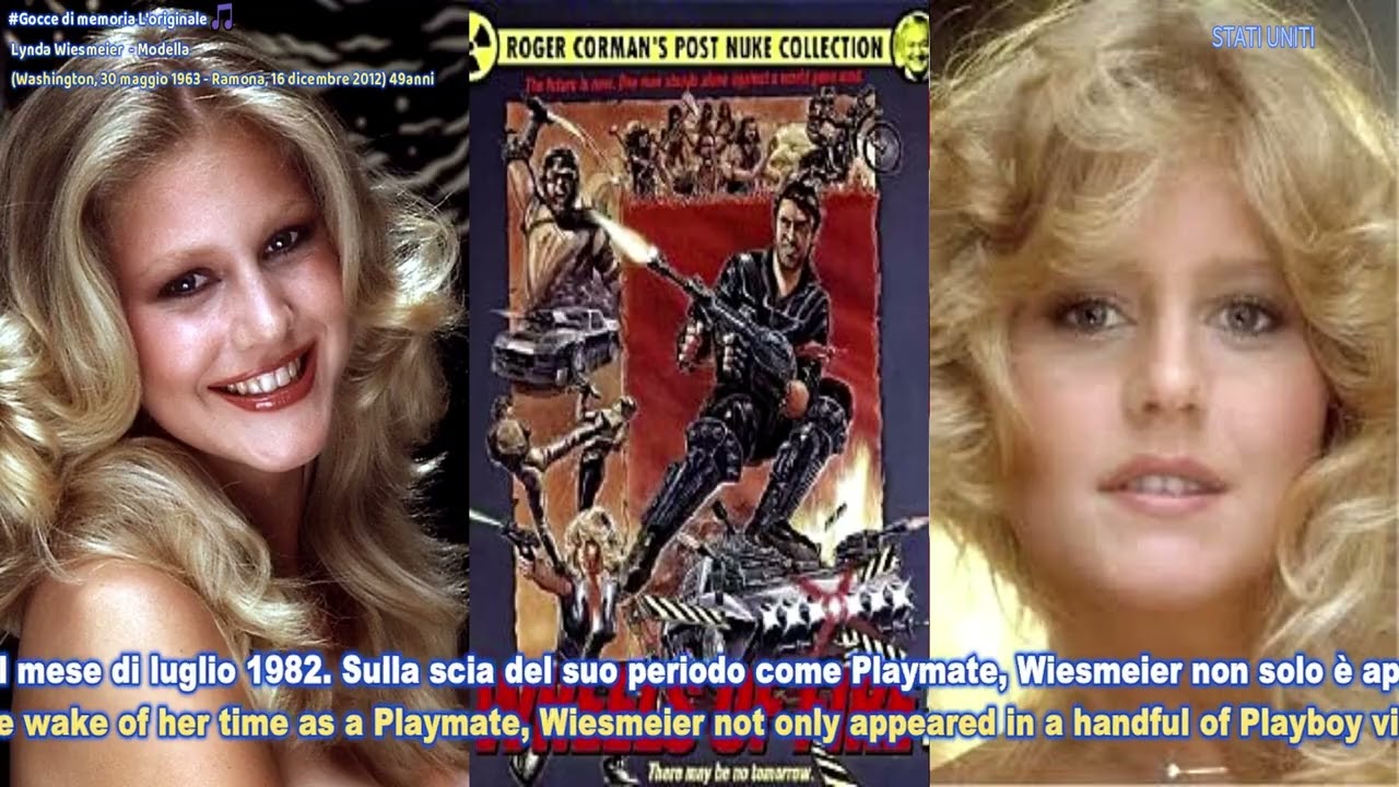 Lynda Wiesmeier  - Modella (Washington, 30 maggio 1963 - Ramona, 16 dicembre 2012) 49anni