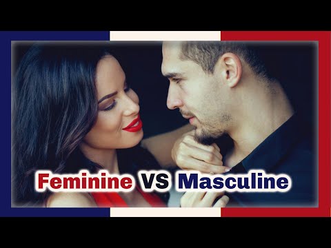 How to differentiate between masculine and feminine in french - gender of nouns examples