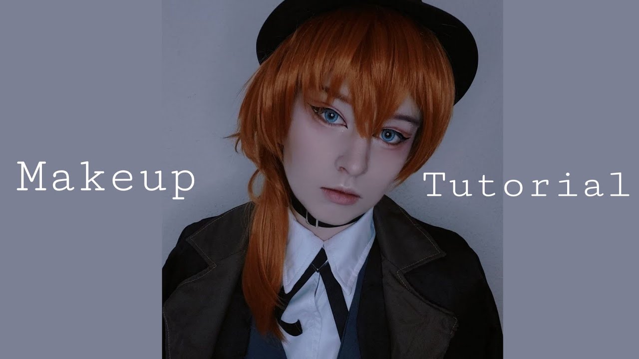 [Bungou Stray Dogs] Chuuya Nakahara Cosplay Makeup Tutorial (by Luxxinferni)