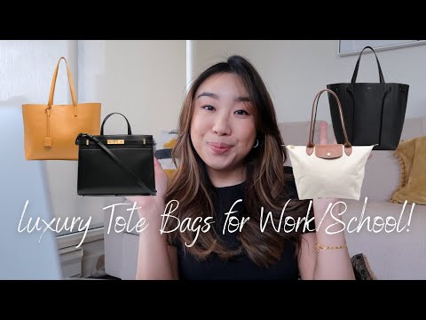 Best Designer Tote Bags 2023 | Luxury Bags For Work, School and Play, Fits a laptop and more!