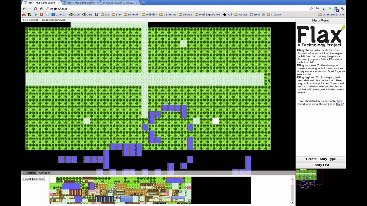 Game Development - Flax HTML5 Web Game Engine Version 0.1