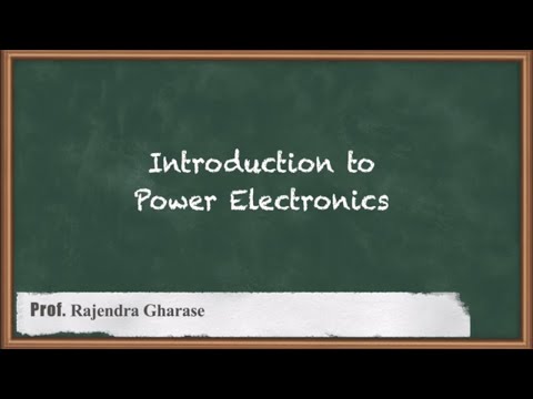 Introduction To Power Electronics - GATE Power Electronics Essentials Video Lecture - Power ...