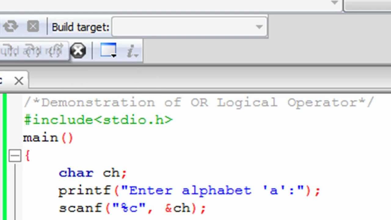 C Programming Tutorial - 22: Logical OR Operator