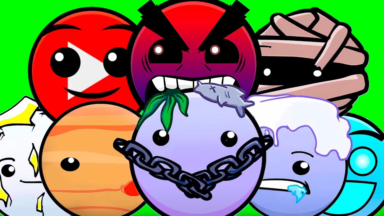 NEW CUSTOM Geometry Dash Difficulty Faces V1 But Everyone Is REVERSE