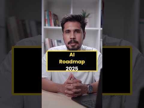 ๐ AI Roadmap 2025 #artificialintelligence #ai #generativeai