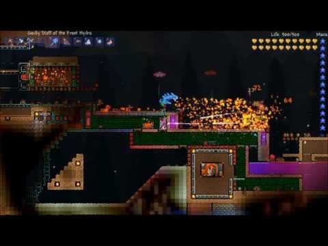 Terraria 1.2.1 Gameplay (Halloween update, Bosses, Fireworks) | iamafanof
