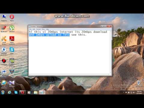20 Mbps internet speed