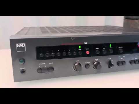 NAD 7100 Monitor Series 7100 AM/FM Stereo Receiver (60 WPC) - | Reverb