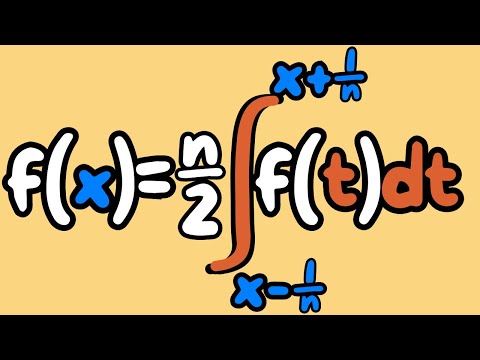 which functions can be defined in terms of their integral?