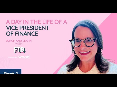 A Day in the Life of a Vice President of Finance - Part 1 - Stephanie Woodell & Flipping the Barrel