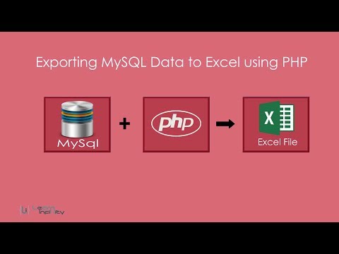 Exporting MySQL Data to Excel using PHP - Learn Infinity