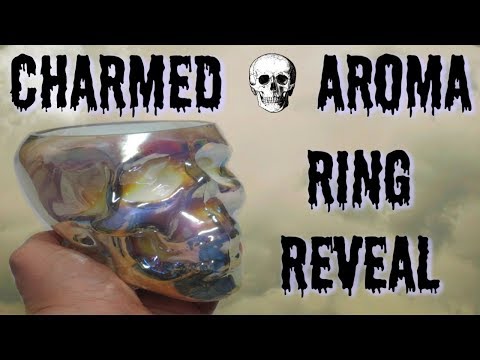 Charmed Aroma Ring Reveal - Vanilla Sugar Skull Candle!