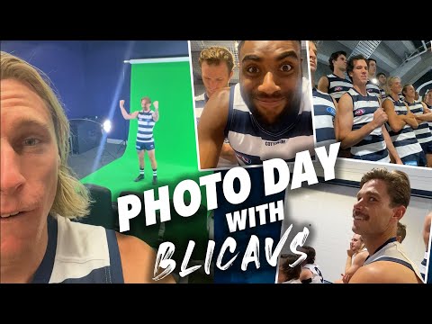 Behind the scenes access! AFL Photo Day with Blicavs