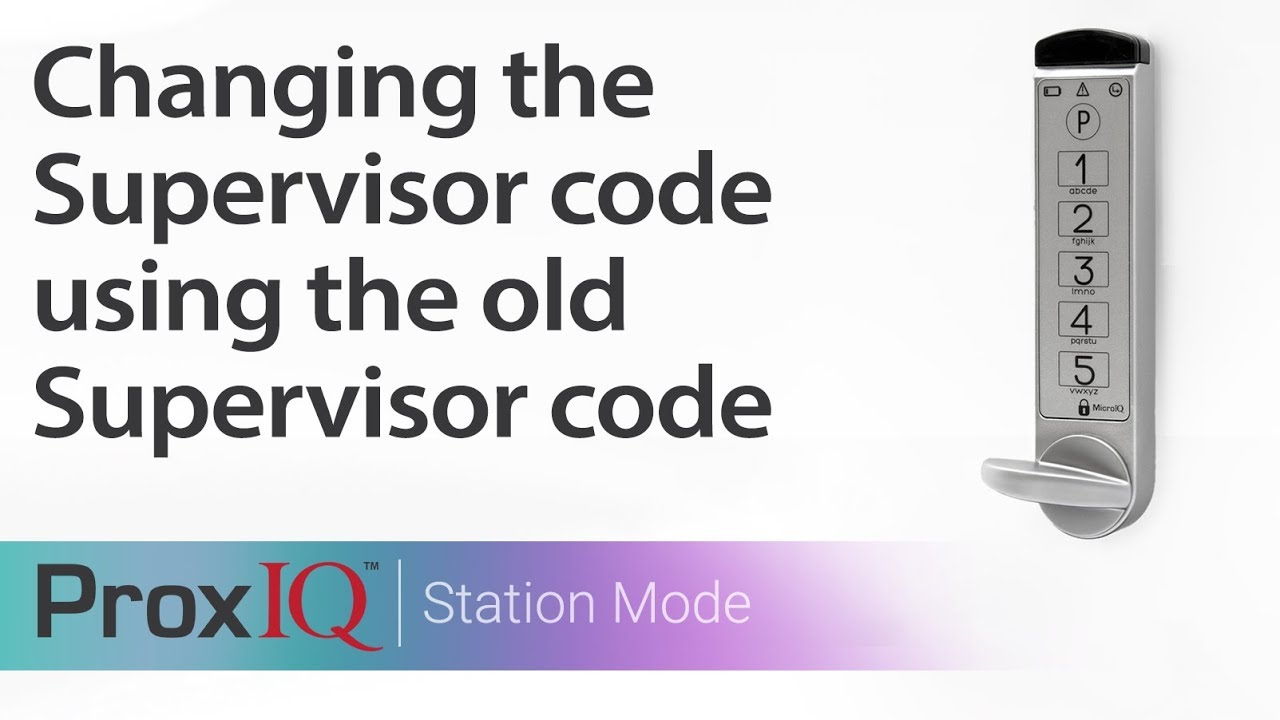 Changing the Supervisor code