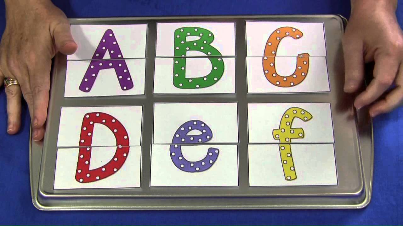 Polka Dot Alphabet Puzzles