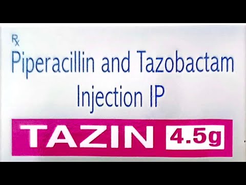 TAZIN 4.5 g(Piperacillin and Tazobactam Injection IP