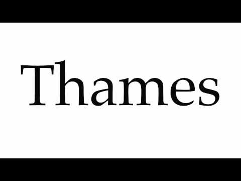 How to Pronounce Thames
