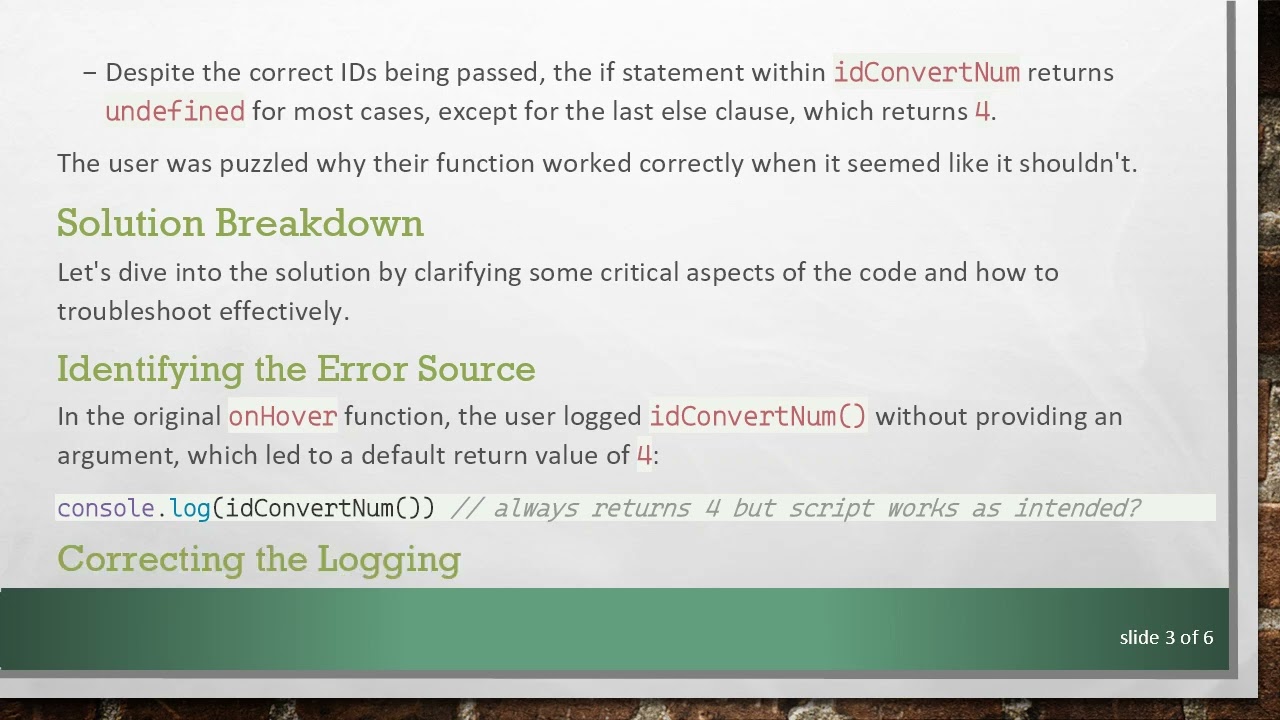 Troubleshooting undefined Values in JavaScript If Statements