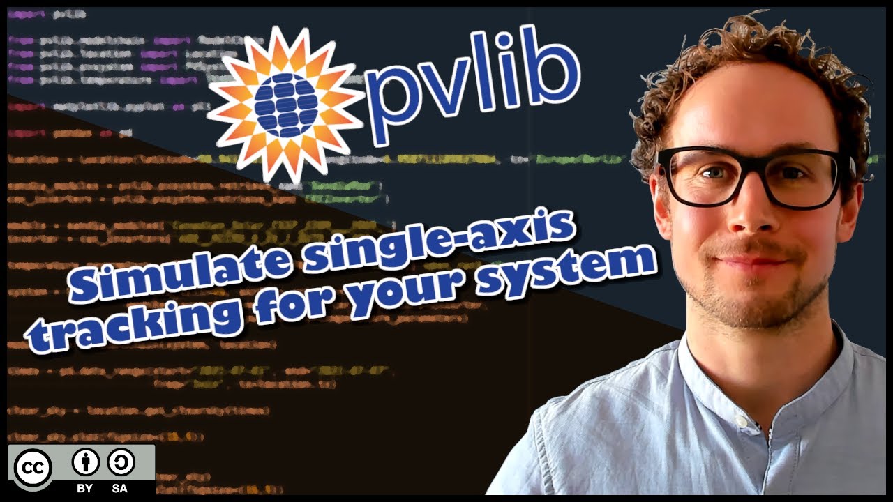 pvlib python 12: Single-axis tracking