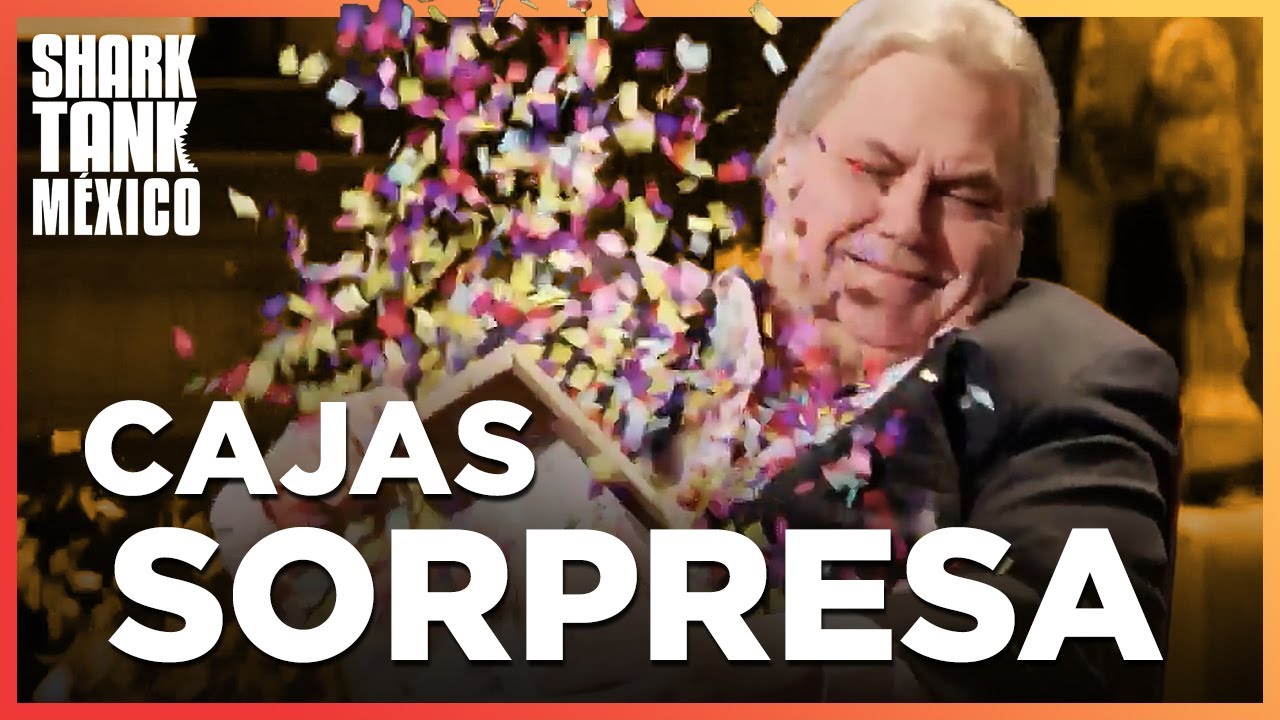 ¡Los tiburones abren unas cajas explosivas! 💣 | Shark Tank México