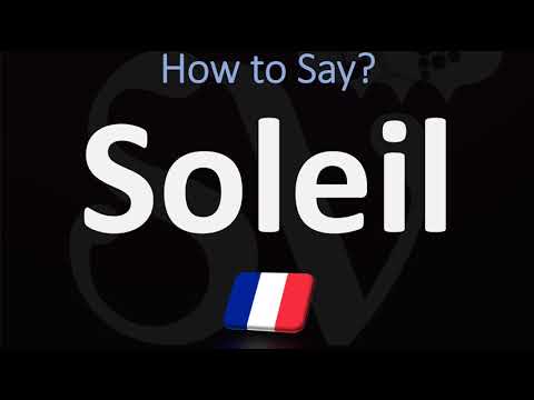 How to Say ‘SUN’ in French? | How to Pronounce Soleil?