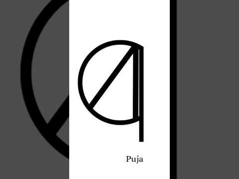 MEMBUAT LOGO NAMA PUJA DI CANVA || LOGO #CANVA #121 #puja #logonama #logo