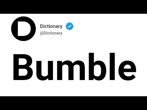Bumble Meaning In English