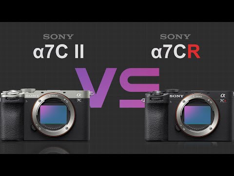 Sony alpha a7C II vs Sony alpha a7CR