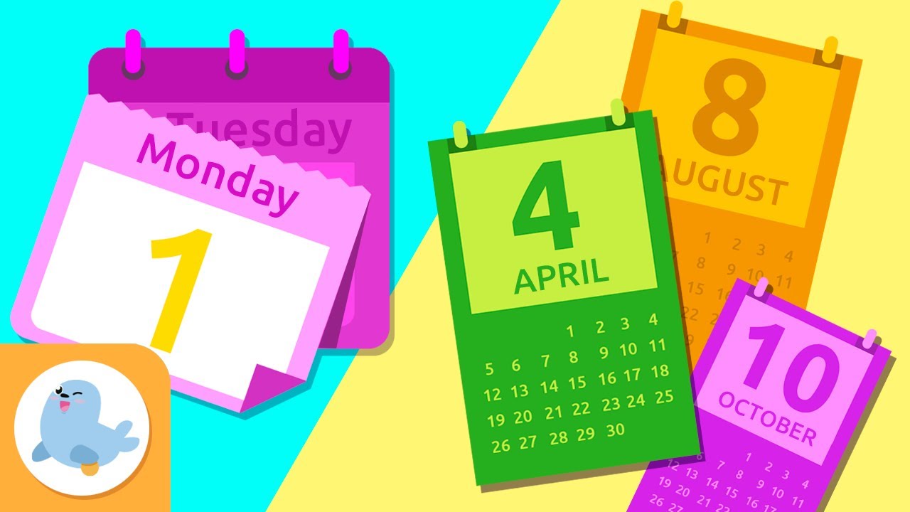 Dagen van de week en maanden van het jaar 📅 Overzicht 📆 Maandag, dinsdag, woensdag, donderdag...