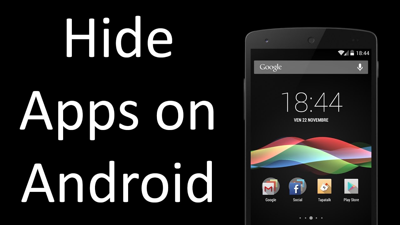 Hide Apps on Android Without Rooting