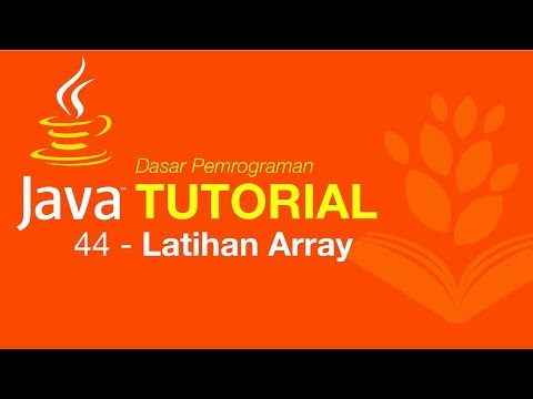Learn Belajar Java Dasar 44 Latihan Array - Mind Luster
