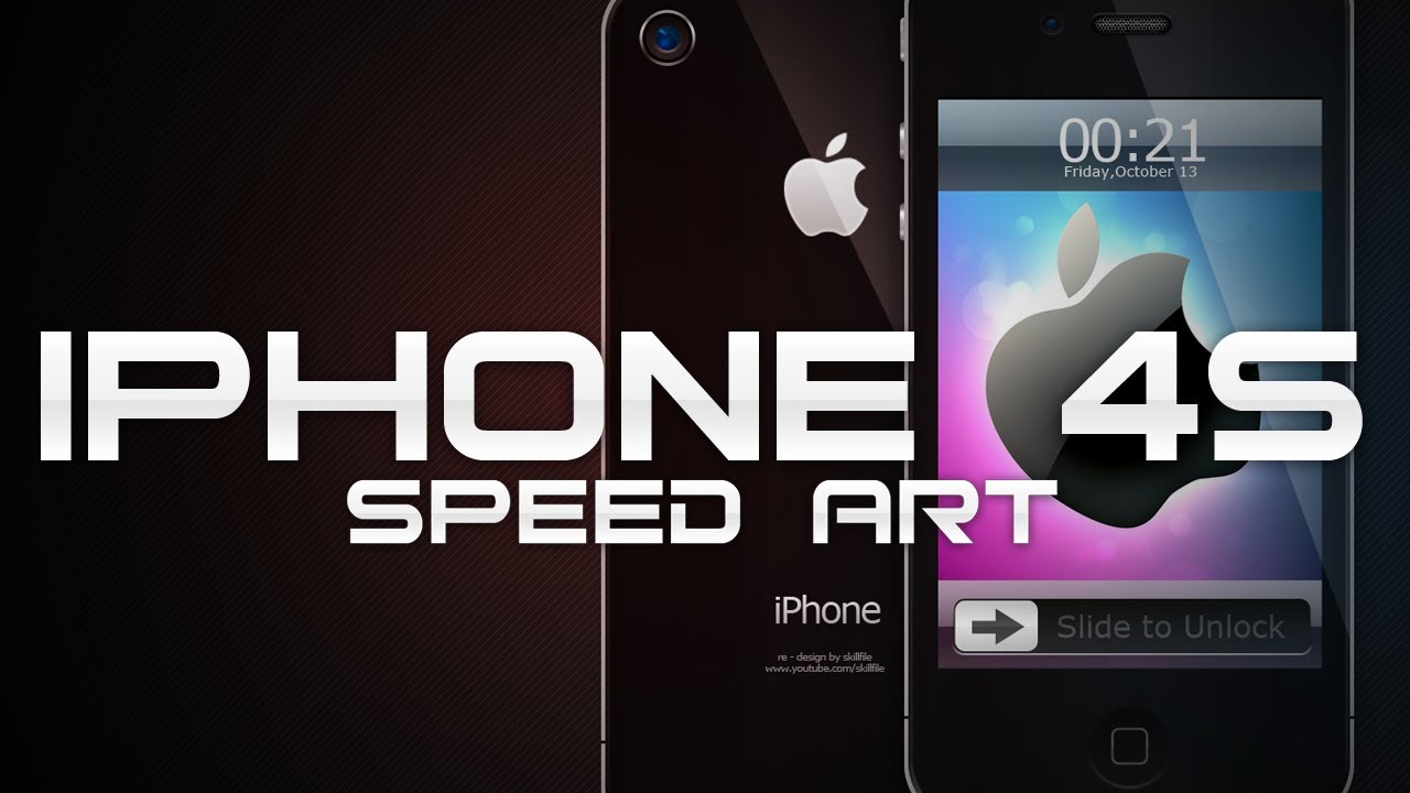 iPhone 4S - Speed Art