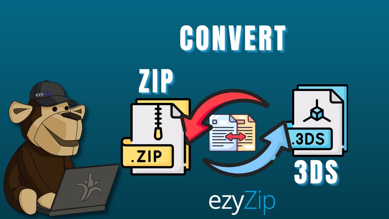 Convert ZIP to 3DS Online. Quick, Secure & FREE! - ezyZip