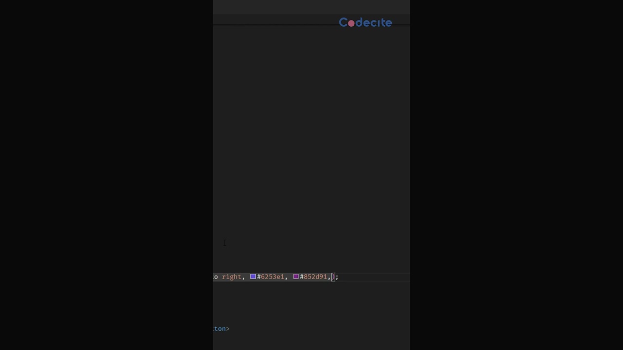 CSS Button Gradient Effect #shorts #effects