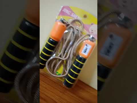 unboxing counting skipping rope