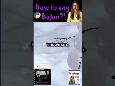 How do you say "Bojan?"