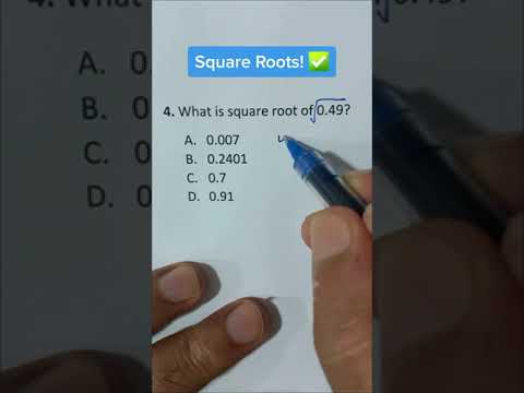 Square Roots!